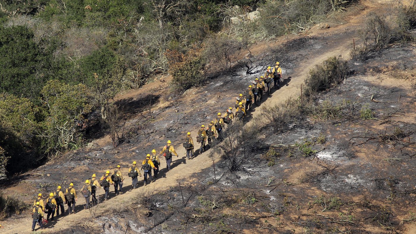 Springs Fire May Be Fully Contained Monday, Officials Say : The Two-Way ...