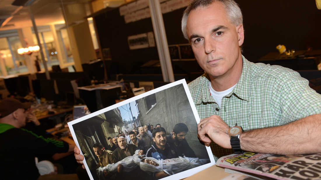 Experts Say Prize-Winning Photo Of Gaza Funeral Is Authentic : The Two ...