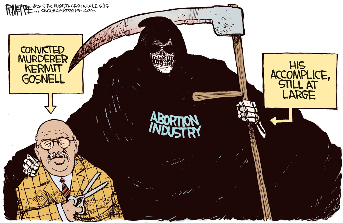 Double Take 'Toons: Abortion Rights On Trial? : NPR