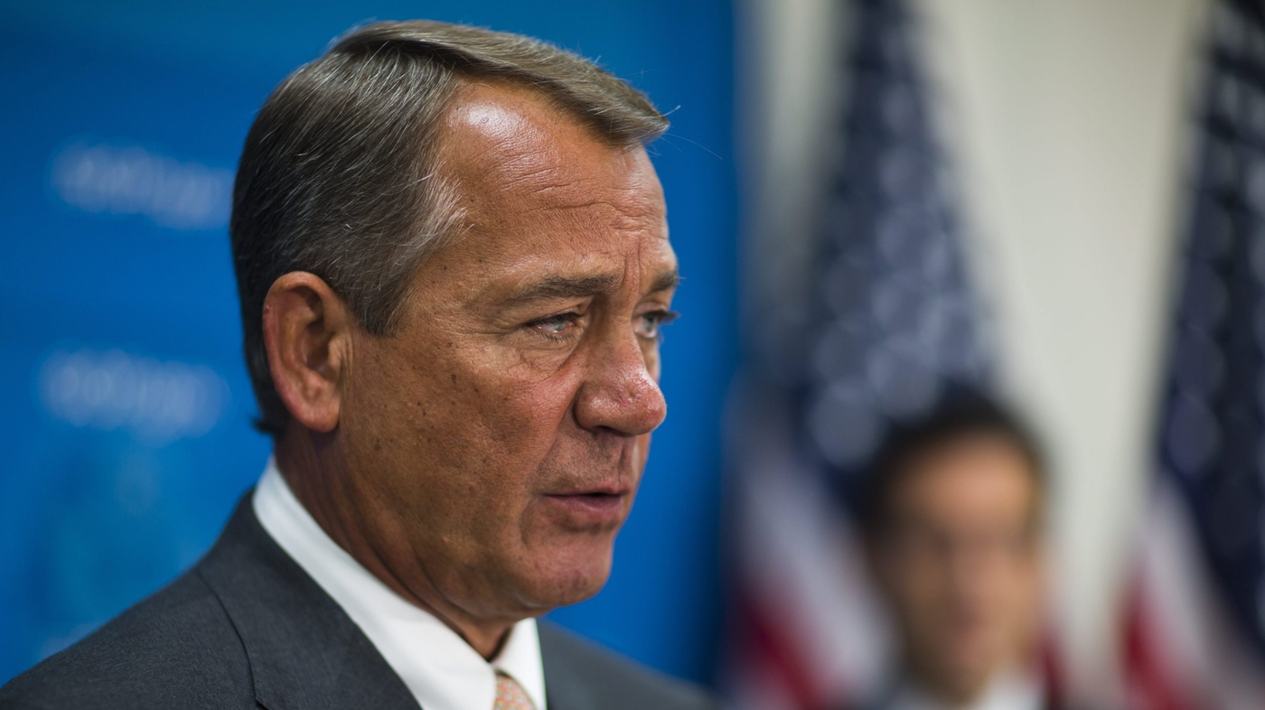 Boehner: Who's Going To Jail For What IRS Did? : The Two-Way : NPR