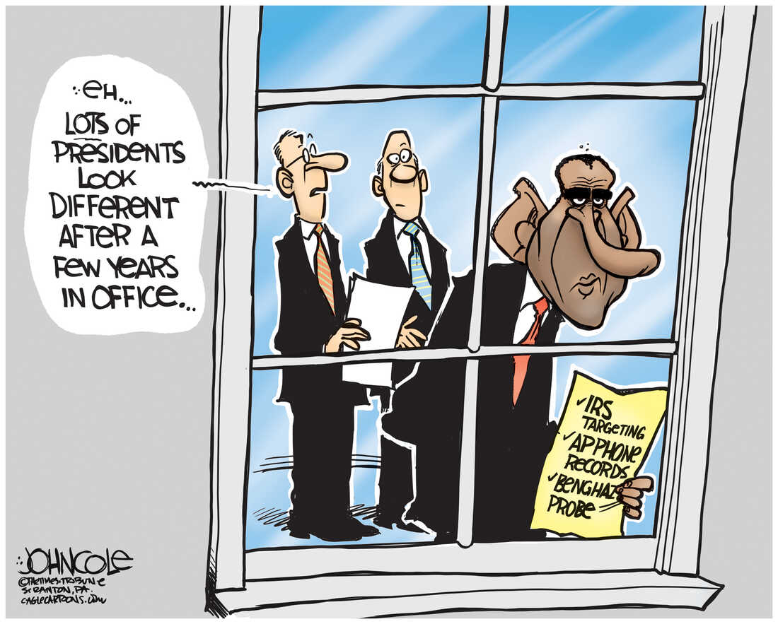 Double Take 'Toons: Trouble, Trouble, Trouble? : NPR