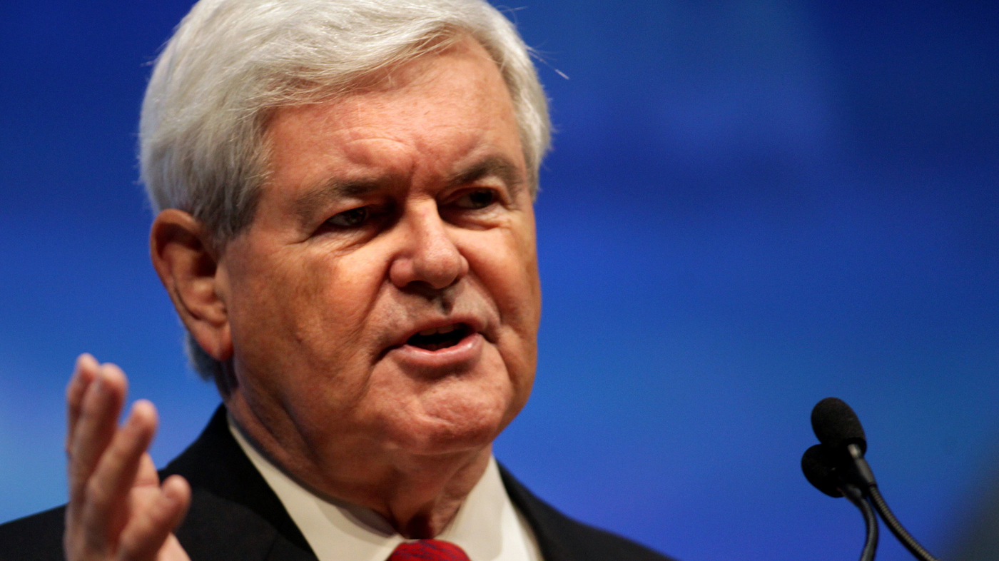 Gingrich Cautions GOP About 'Overreach' On Scandals : The Two-Way : NPR