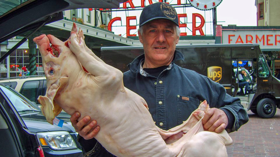 Washington State Butcher Spikes Pig Feed With Weed : The Salt : NPR