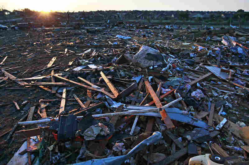 Photos: Oklahoma Tornado Aftermath : NPR