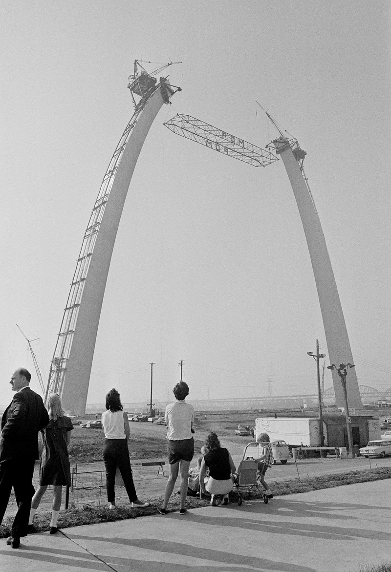 Gateway Arch 'Biography' Reveals Complex History Of An American Icon : NPR