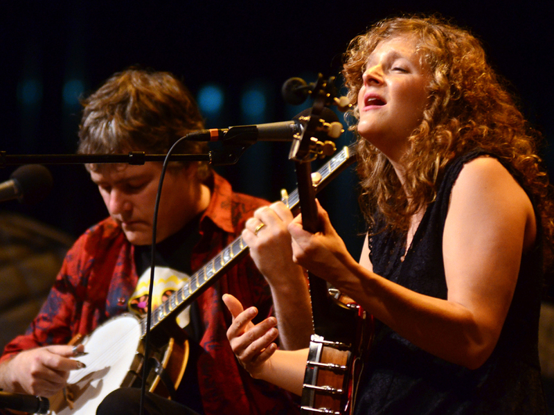 Bela Fleck & Abigail Washburn On Mountain Stage : NPR