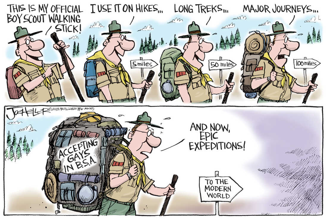 Double Take 'Toons: Scouts Doing Their Best? : NPR