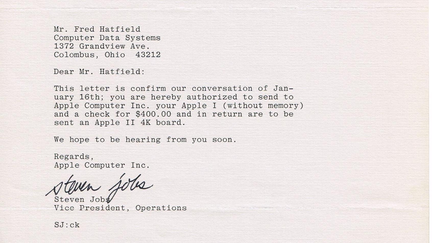 Apple-1 Computer Fetches $671,000 At Auction : All Tech Considered : NPR