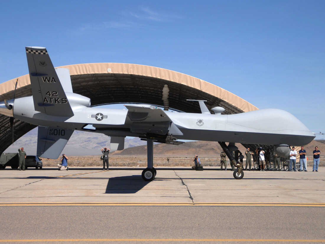 Somali Militants Claim To Have Shot Down U.S. Drone : The Two-Way : NPR