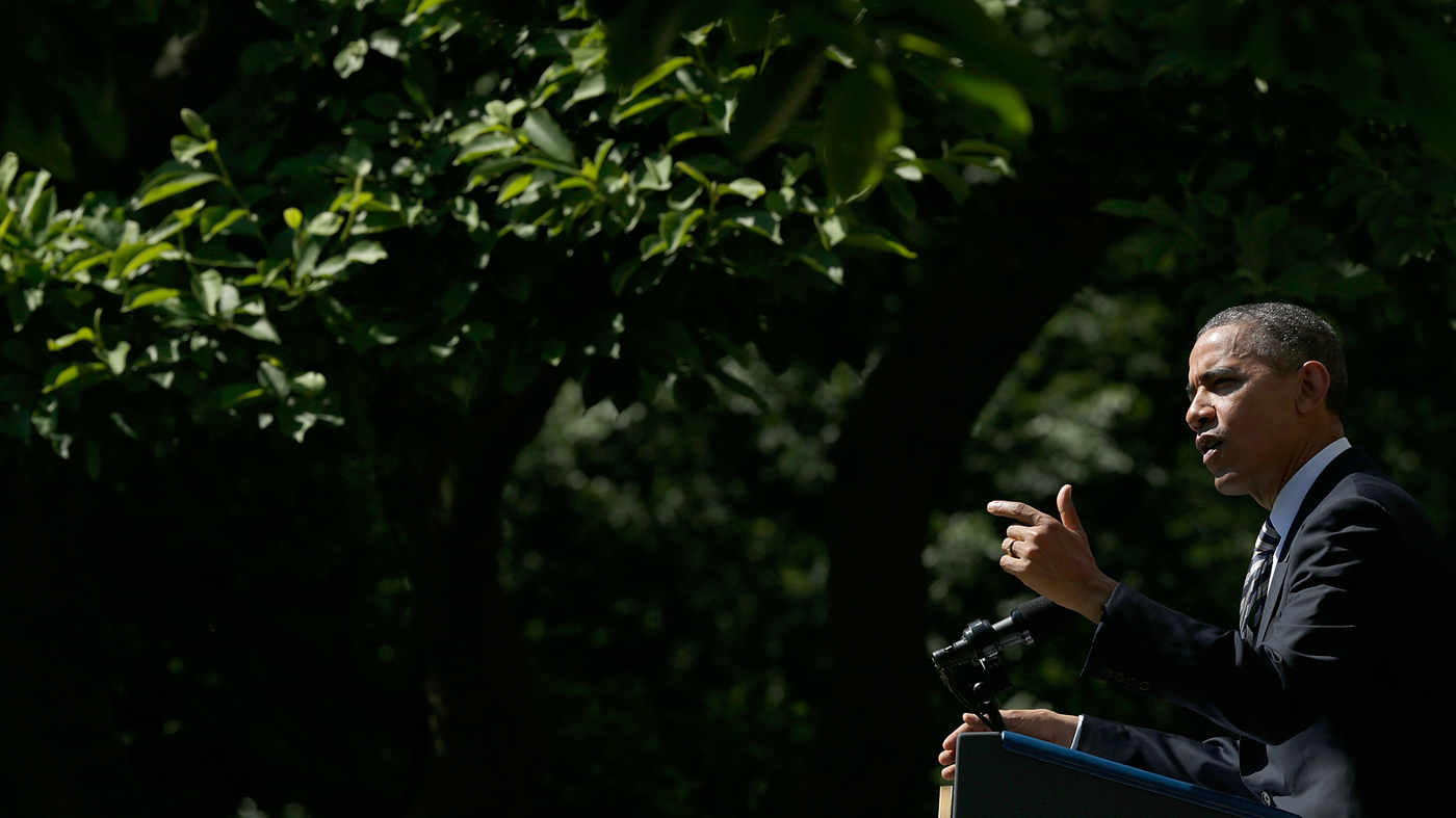 Obama's Economic View: A Glass Half-Full And Half-Empty : It's All ...