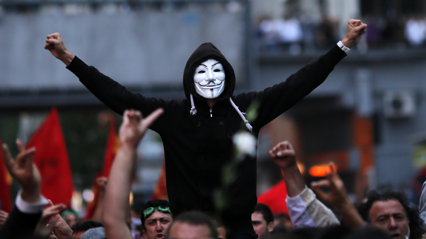In Turkey, Protesters Proudly Call Themselves 'Looters' : Parallels : NPR