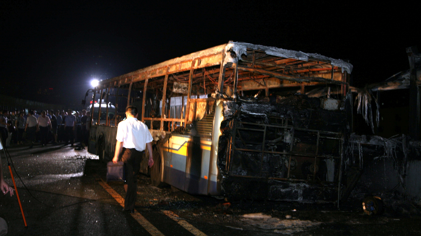 Authorities: China Bus Fire That Killed 47 Was Arson-Suicide : The Two ...