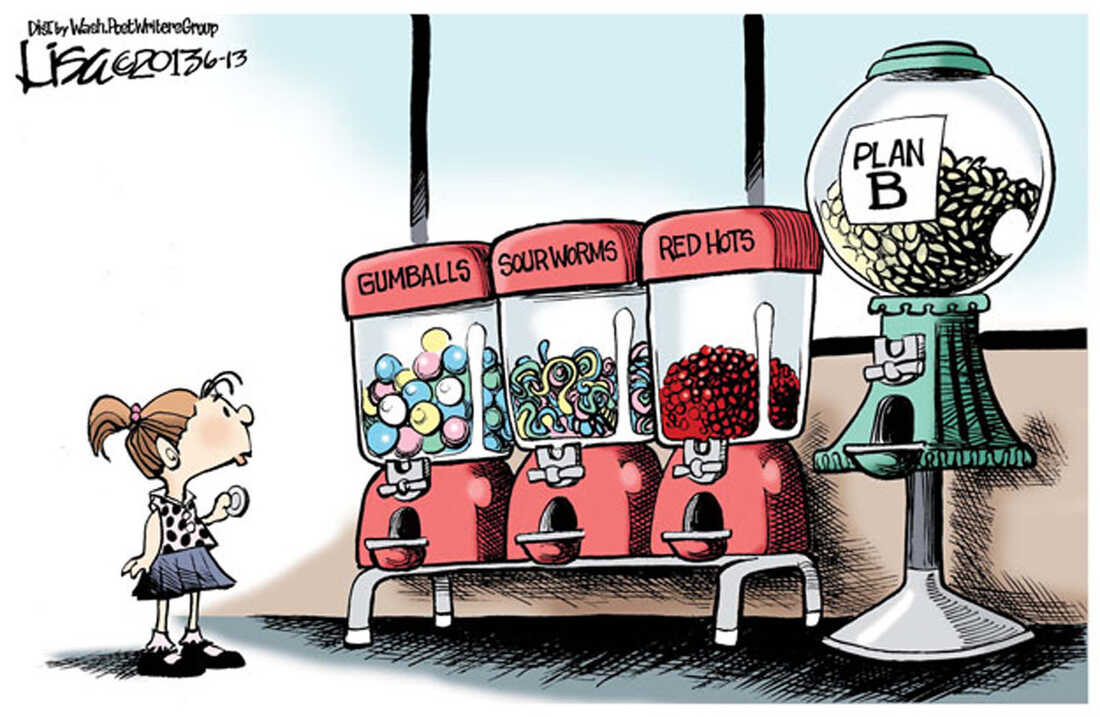 Double Take 'Toons: Plan For 'Plan B' Fails : NPR