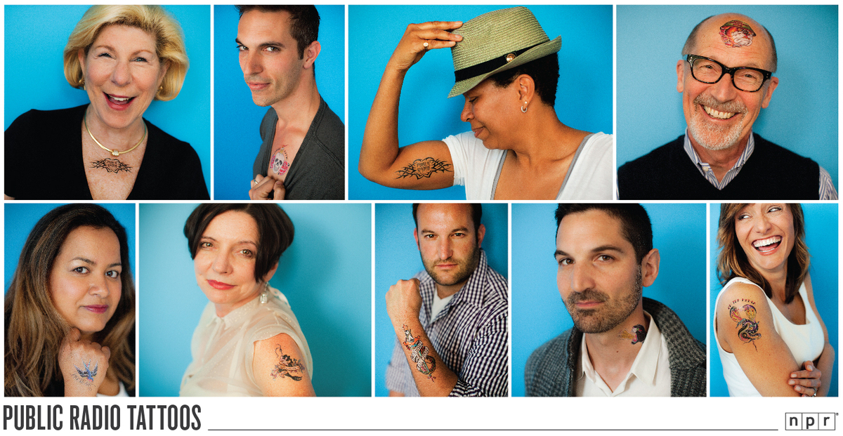 Get Some Ink: A New Way to Show Public Radio Dedication : NPR Extra : NPR