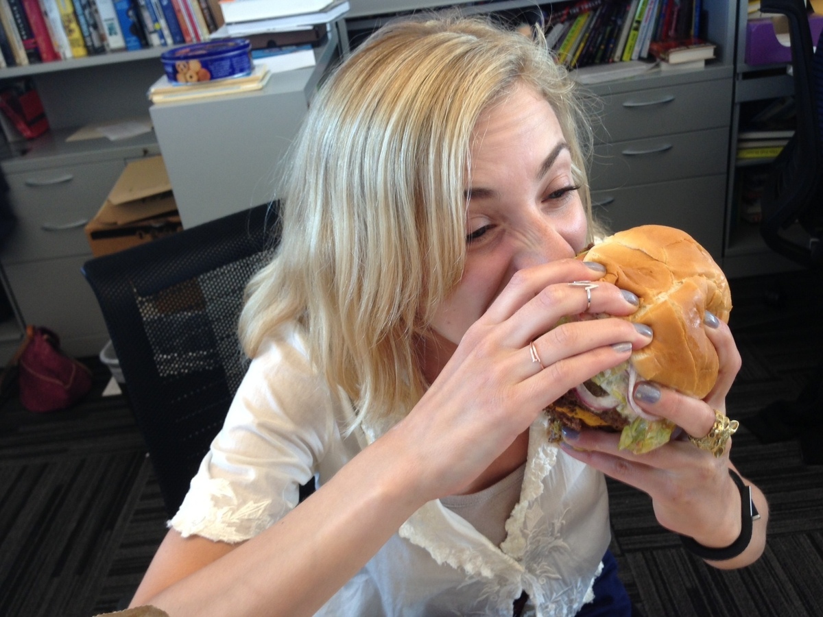 Sandwich Monday: The Wendy's T-Rex Burger (R.I.P.) : The Salt : NPR