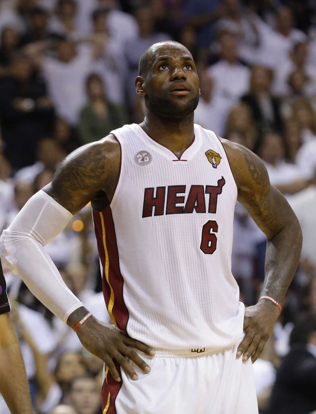 LeBron James — 'Up, Up And Away' : Code Switch : NPR