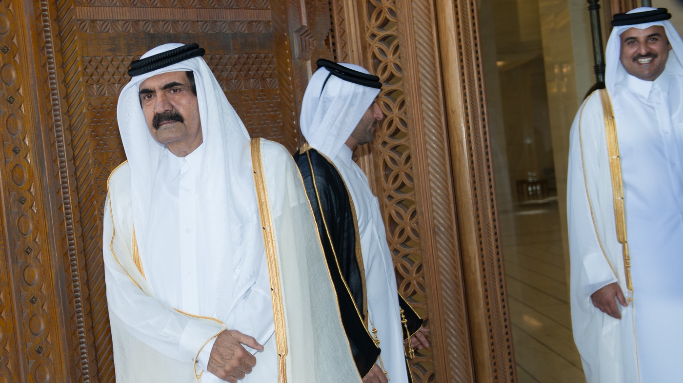 Qatar's Emir Transfers Power To His Son : The Two-Way : NPR