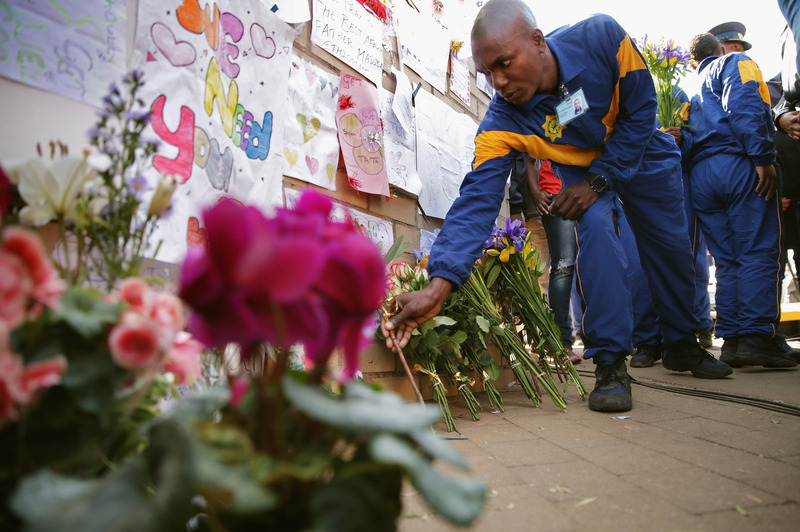 Nelson Mandela, Inspiration To World, Dies At 95 : NPR