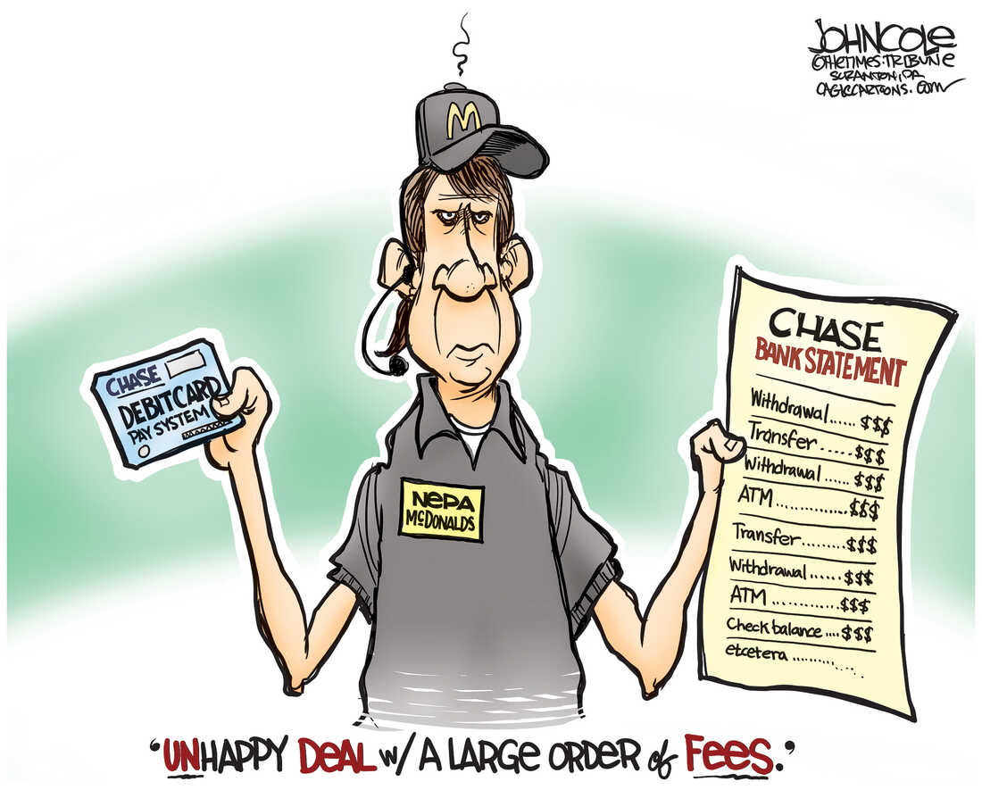 Double Take 'Toons: Payday Blues? : NPR