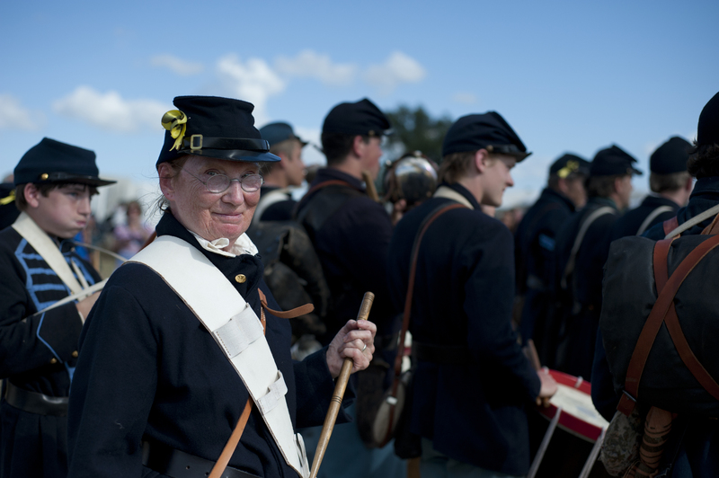 Combat Frock: Women Re-Enact The Civil War : The Picture Show : NPR
