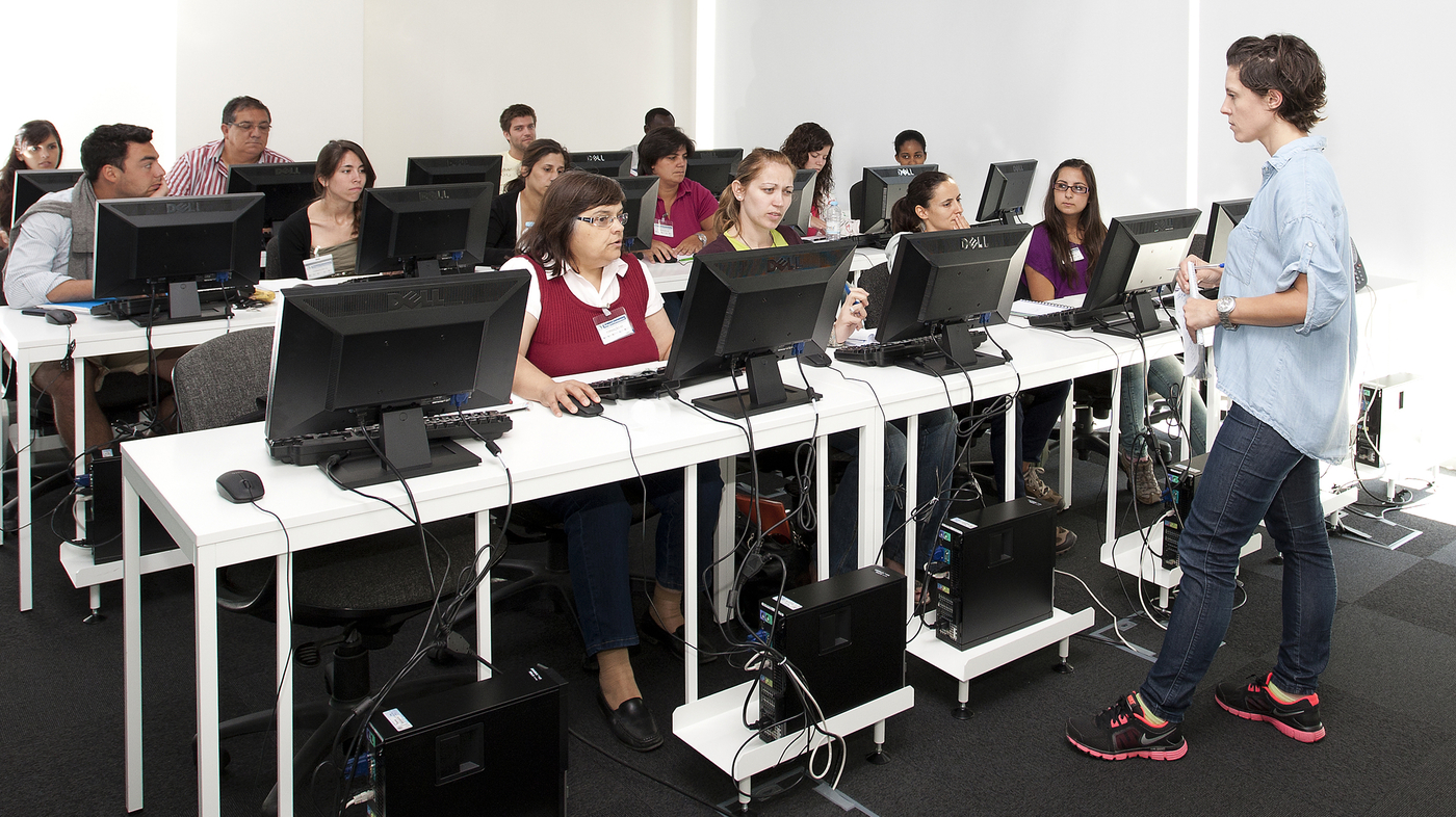 Call Centers Call On Multilingual Portuguese : Parallels : NPR