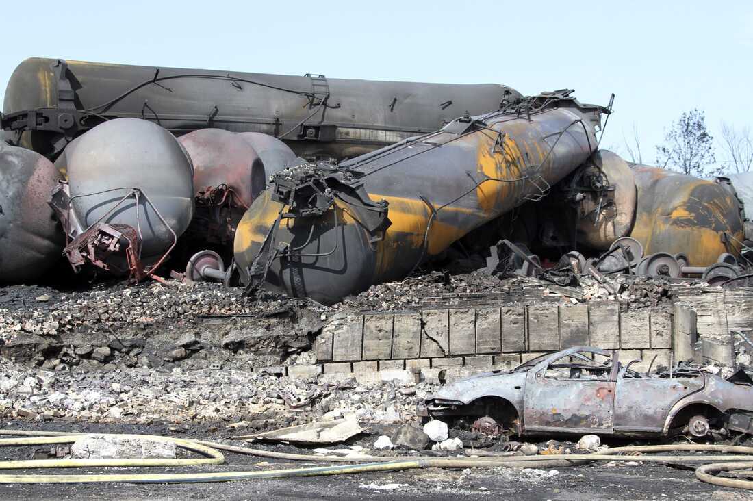 Does The Canadian Rail Explosion Make Pipelines Look Safer? : NPR