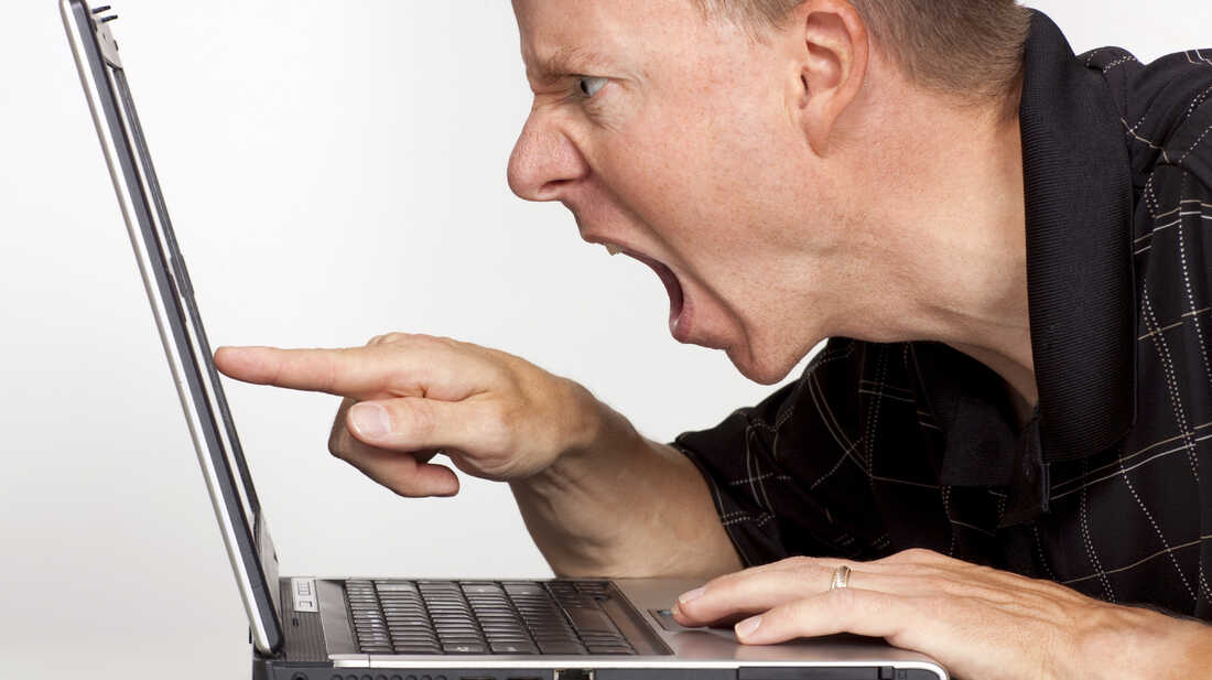 For Online Ranters, Anger Begets Anger : All Tech Considered : NPR