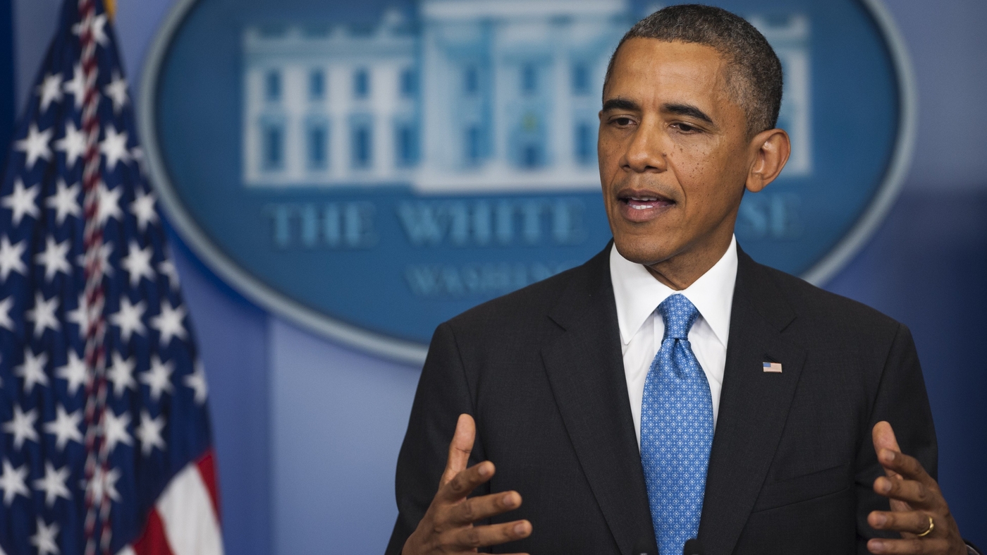 How President Obama 'Showed His Brother Card' : The Two-Way : NPR