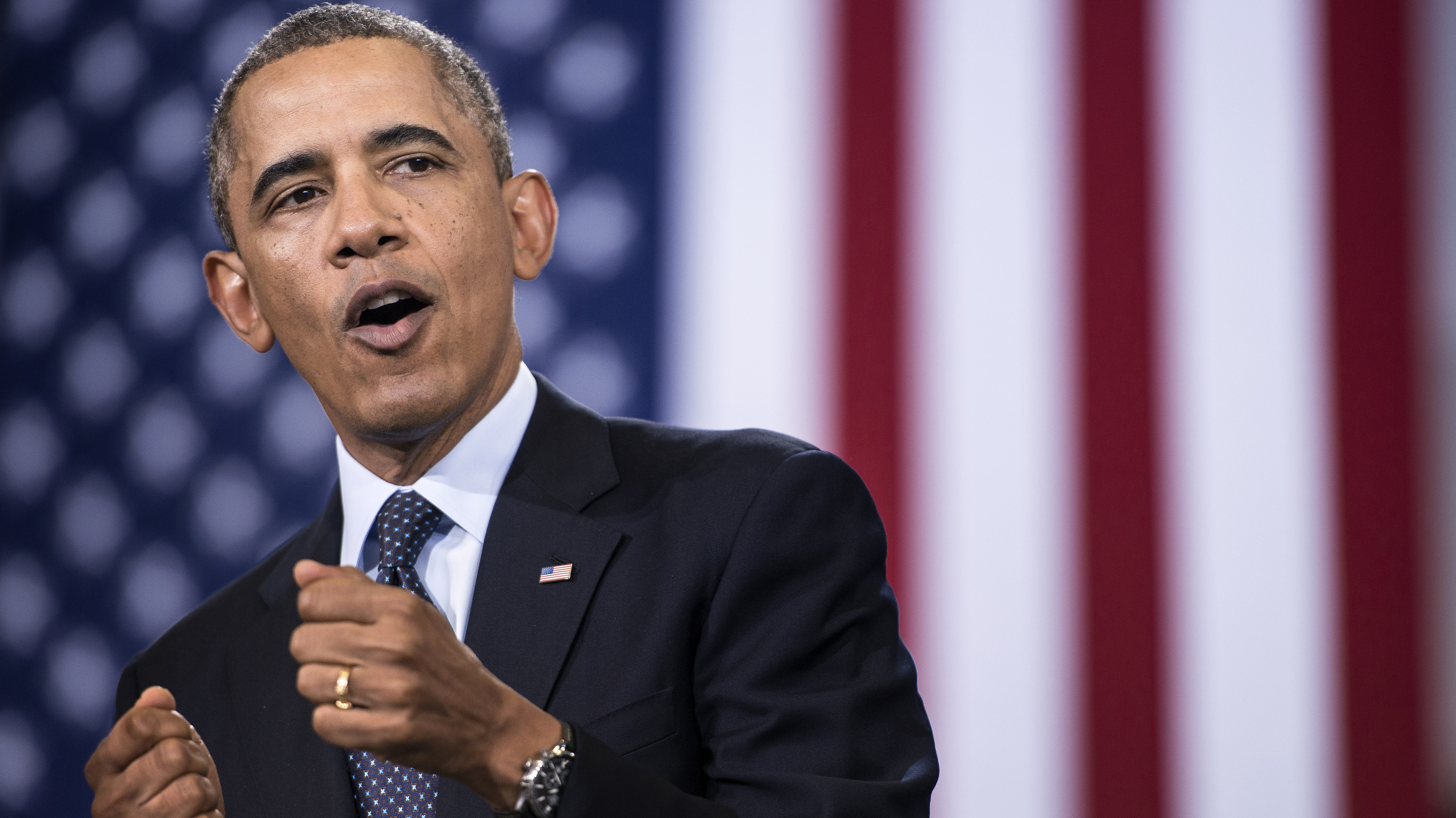 U.S. Is 'Through The Worst Of Yesterday's Winds,' Obama Says : The Two ...