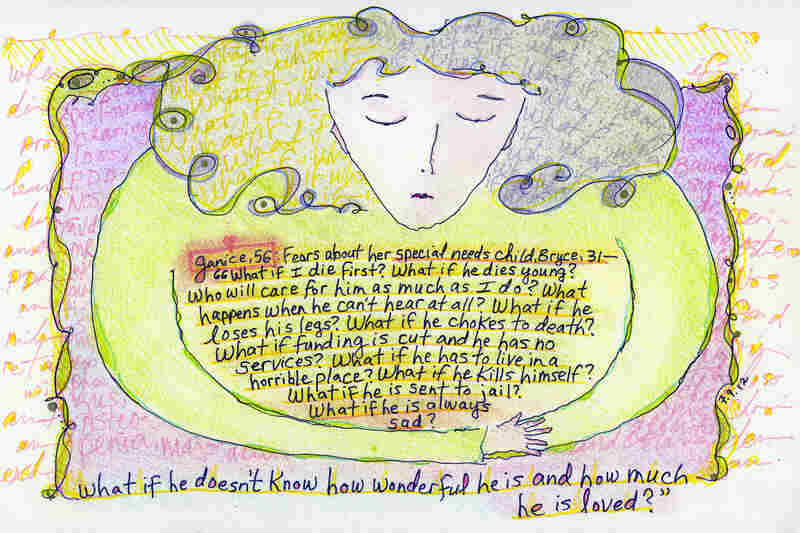How To Draw Out Your Worst Fears : The Picture Show : NPR