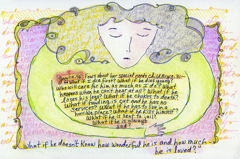 How To Draw Out Your Worst Fears : The Picture Show : NPR