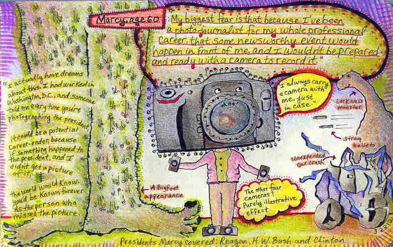 How To Draw Out Your Worst Fears : The Picture Show : NPR