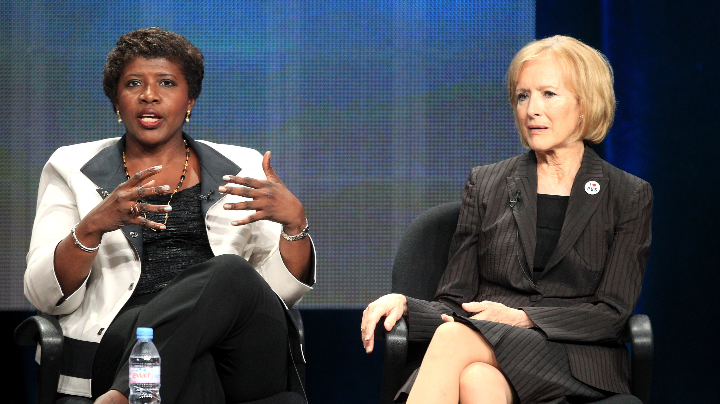 PBS Names Gwen Ifill, Judy Woodruff Co-Anchors Of 'NewsHour' : The Two ...