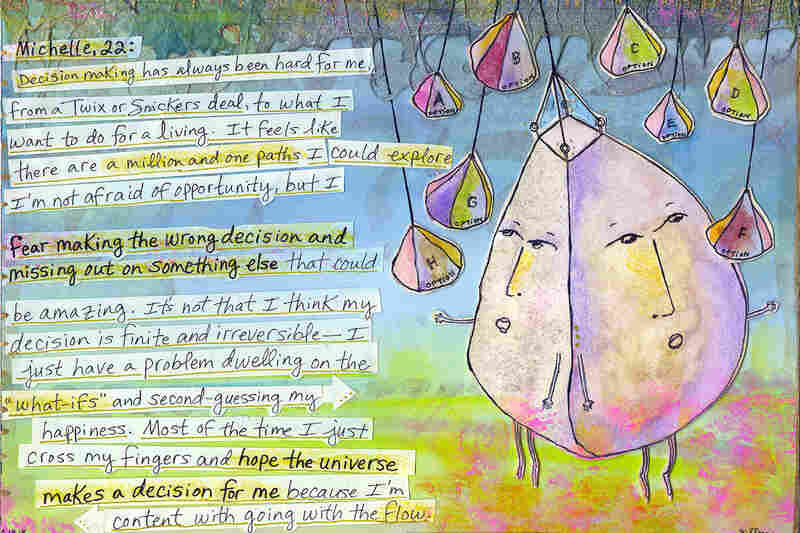 How To Draw Out Your Worst Fears : The Picture Show : NPR