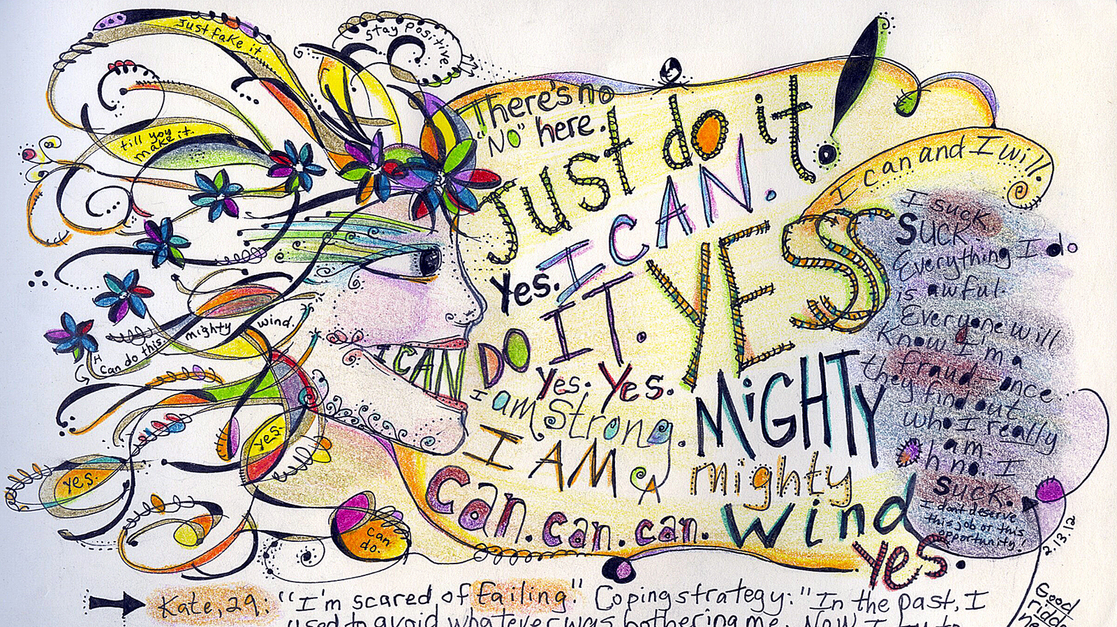 How To Draw Out Your Worst Fears : The Picture Show : NPR