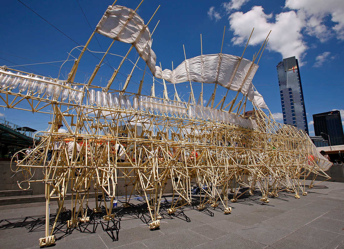 Theo Jansen's Strandbeest And Life : 13.7: Cosmos And Culture : NPR
