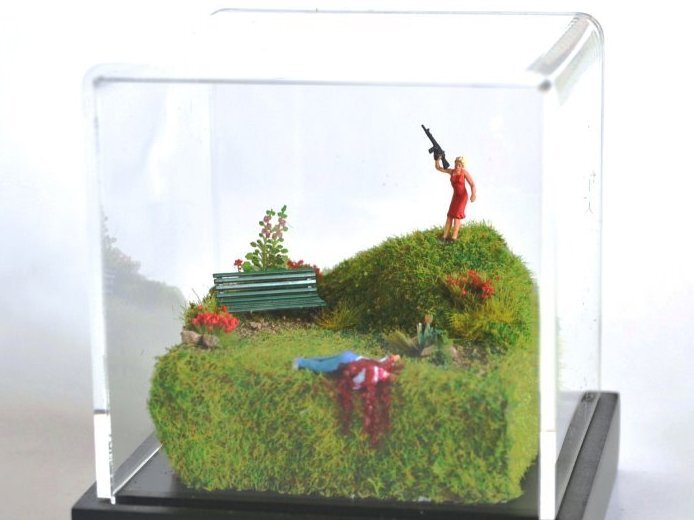 These Dioramas Are To Die For : NPR