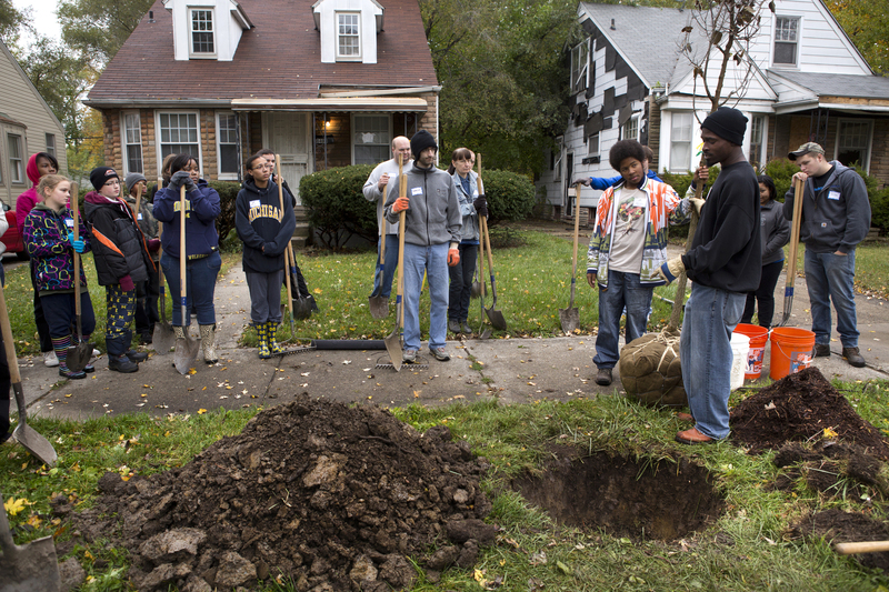 Taking Detroit Into Their Own Hands : The Picture Show : NPR