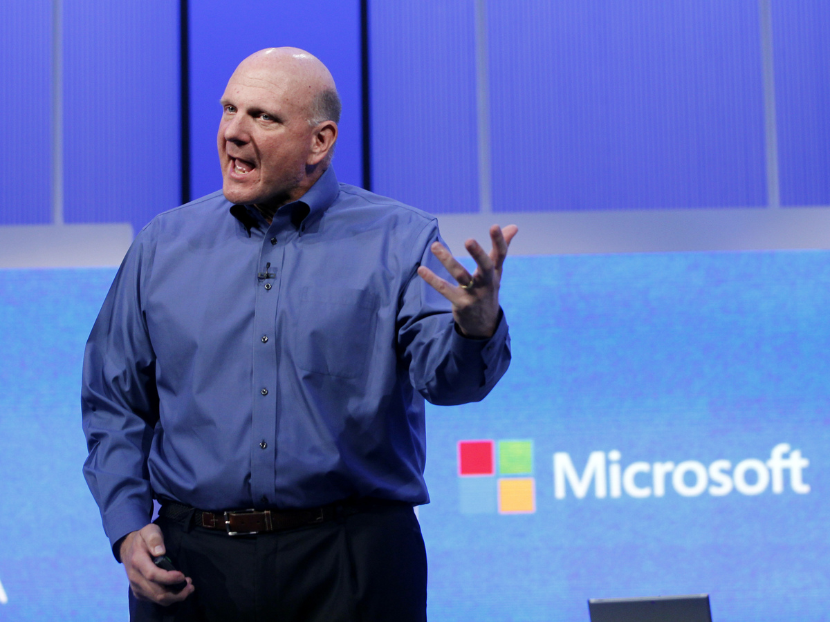 Microsoft CEO Ballmer Retiring Within The Next Year : The Two-Way : NPR