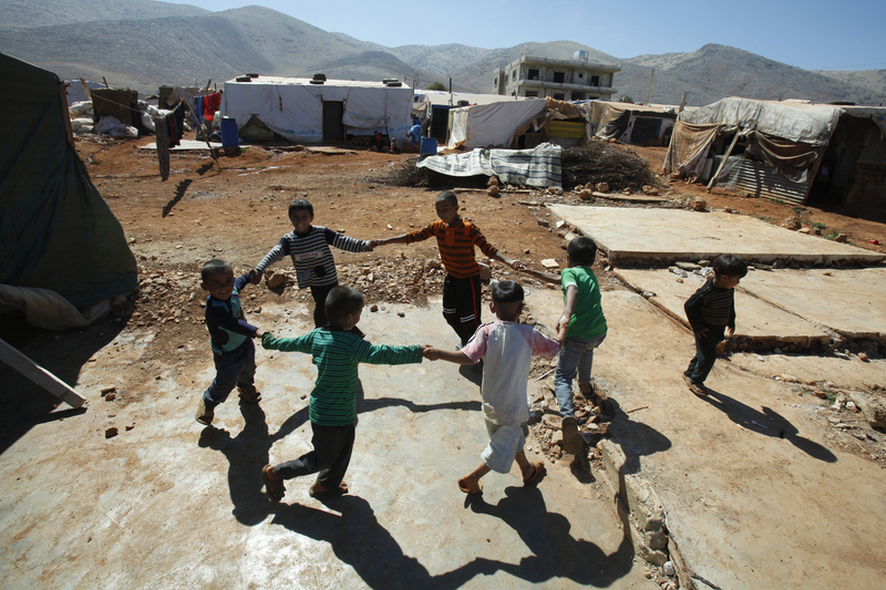 A Glimpse Of Syria's 1 Million Child Refugees : The Two-Way : NPR