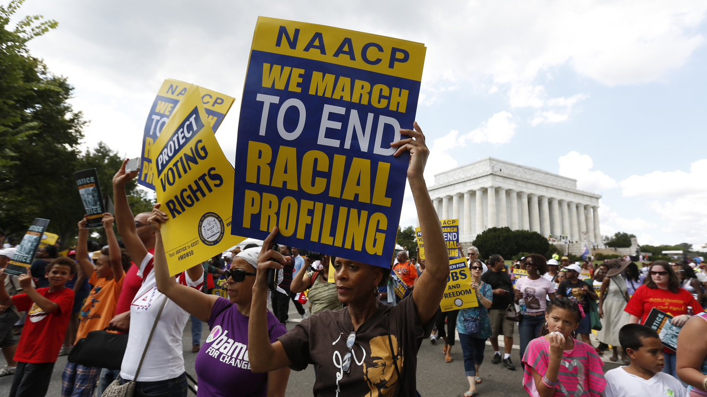 50 Years Later, A March On Washington Among Generations : Code Switch : NPR