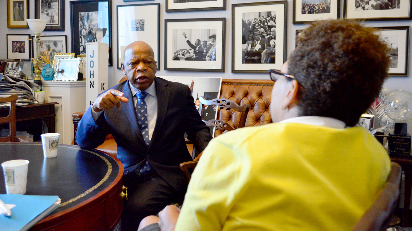 Rep. Lewis: 'I Gave A Little Blood Here And There' : NPR