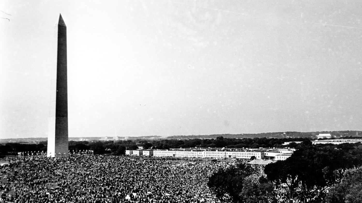 One Historic March, Countless Striking Moments : Code Switch : NPR