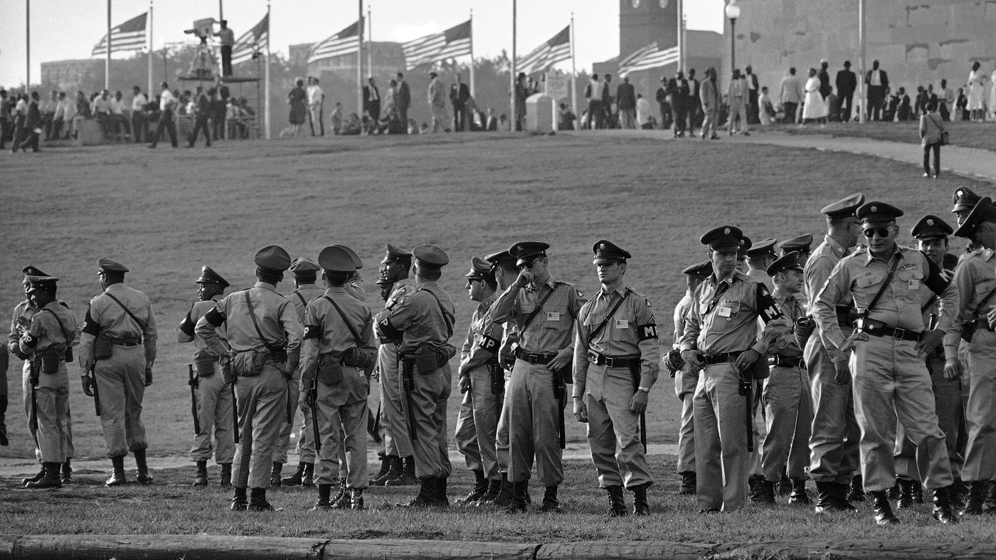 Behind March On Washington's 'Sunny Reputation,' A Deep Fear : NPR