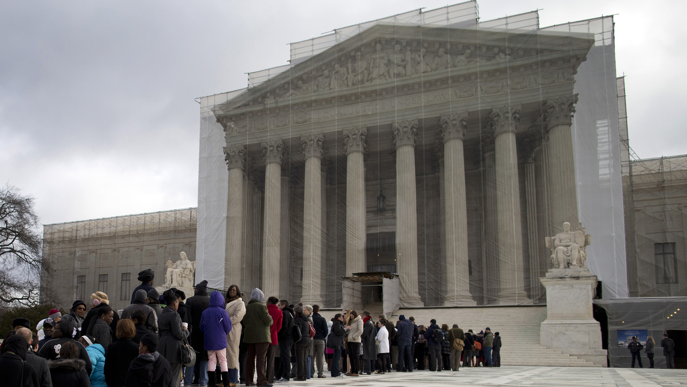 Justice Department Tackles Quality Of Defense For The Poor : NPR