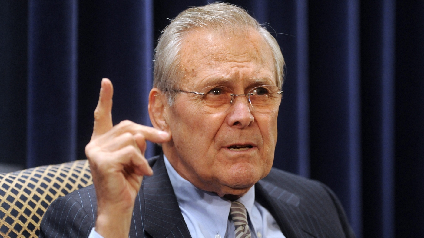 Obama Hasn't Made Case For Striking Syria, Rumsfeld Says : The Two-Way ...