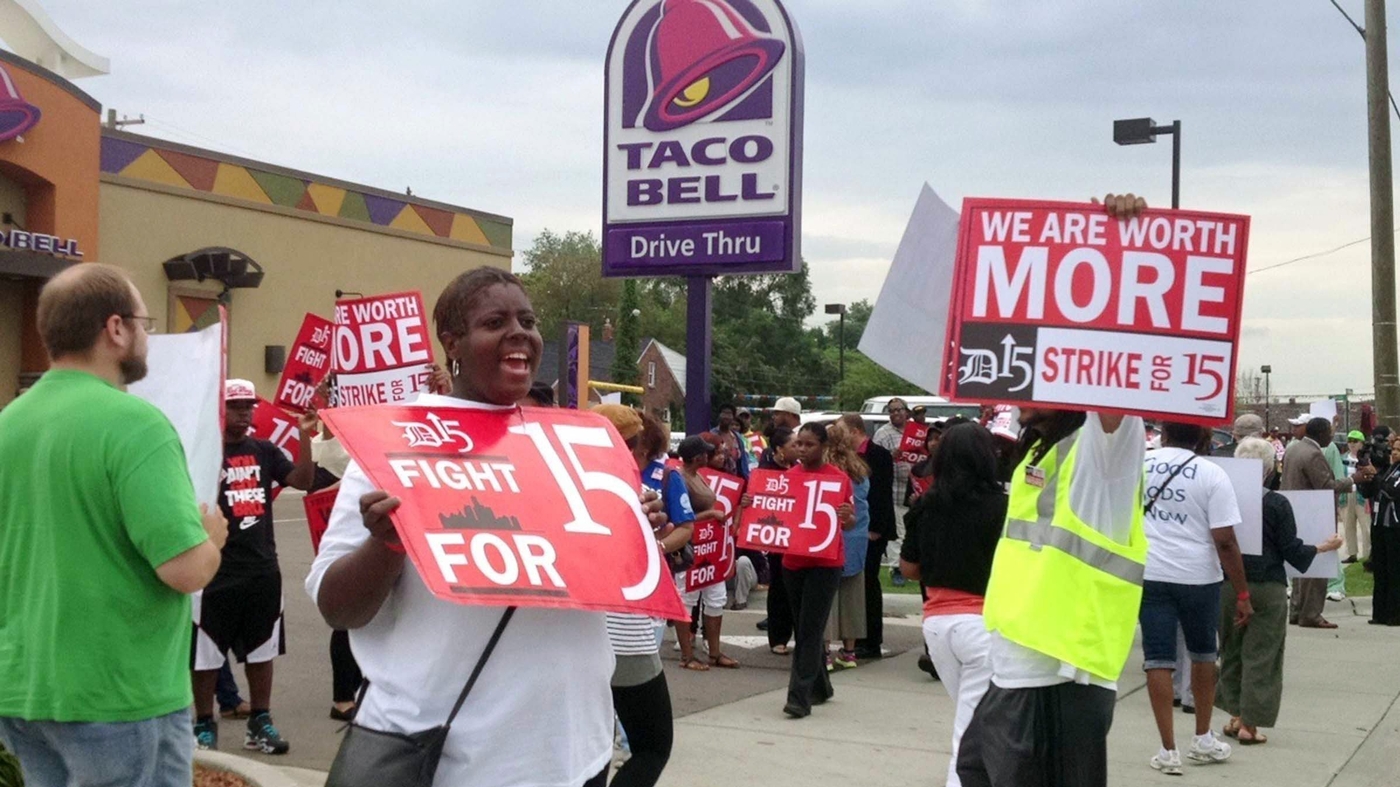 Largest Strike So Far By Fast-Food Workers Set For Thursday : The Two ...