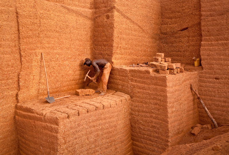 The Beauty Of Bricks In Burkina Faso : The Picture Show : NPR