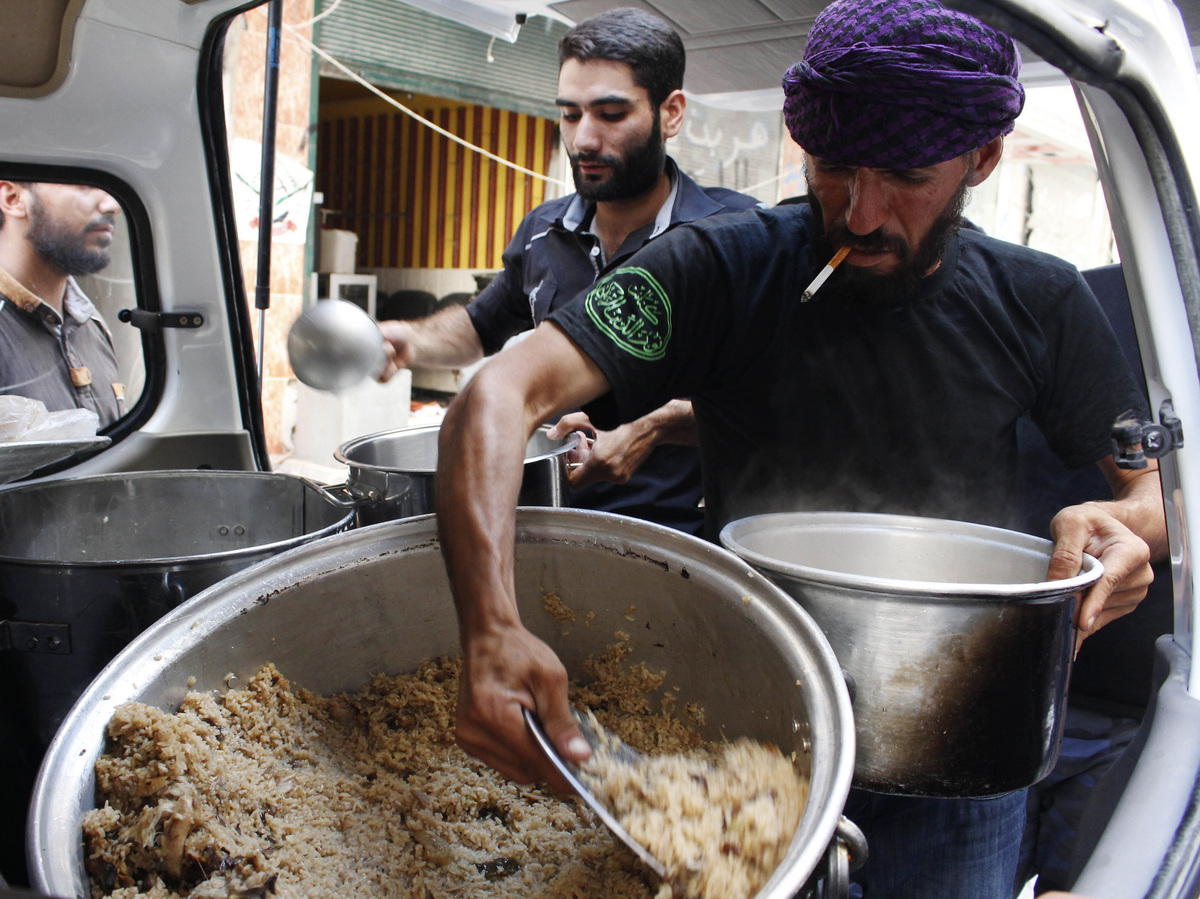 The Deadly Checkpoint That Divides Syria's Biggest City : Parallels : NPR