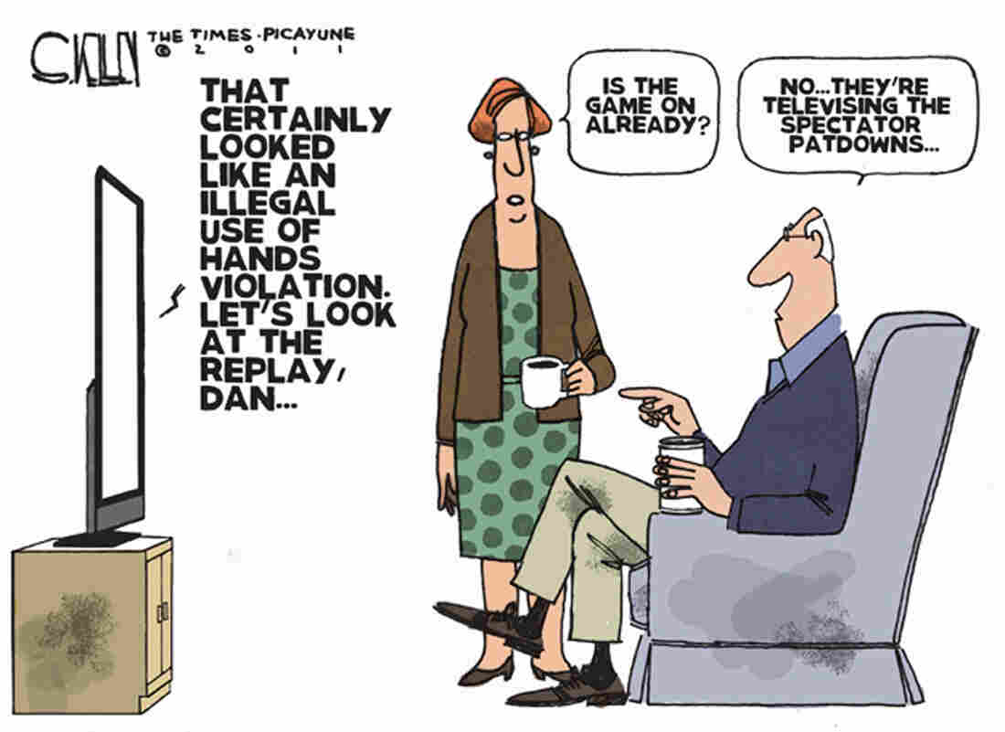 Double Take 'Toons: On-And Off-Field Hits : NPR